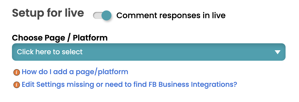 Live Assistant - First Time Instructions